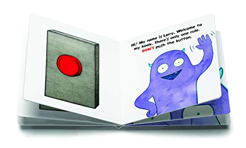 Don't Push the Button!: A Funny Interactive Book For Kids