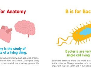 ABCs of Biology: An ABC Board Book of First Biology Words from the #1 Science Author for Kids (STEM and Science Gifts for Kids) (Baby University)