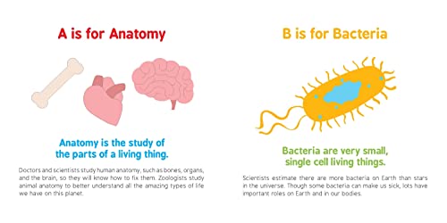 ABCs of Biology: An ABC Board Book of First Biology Words from the #1 Science Author for Kids (STEM and Science Gifts for Kids) (Baby University)