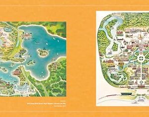 Maps of the Disney Parks: Charting 60 Years from California to Shanghai (Disney Editions Deluxe)