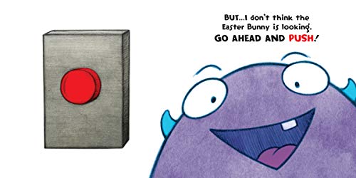 Don't Push the Button! An Easter Surprise: (Easter Board Book, Interactive Books For Toddlers, Childrens Easter Books Ages 1-3)