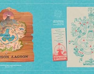 Maps of the Disney Parks: Charting 60 Years from California to Shanghai (Disney Editions Deluxe)