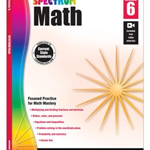 Spectrum Math, Grade 6