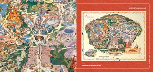 Maps of the Disney Parks: Charting 60 Years from California to Shanghai (Disney Editions Deluxe)