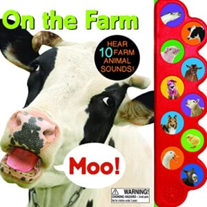 On the Farm Sound Book-Hear 10 Farm Animal Sounds! (Flowerpot Press 10 Button Sound Books)