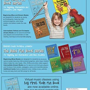 My First Violin Fun Book: including coloring & activity pages for ages 4 to 7 (The Violin Fun Book Series for Violin, Viola, Cello and Bass)