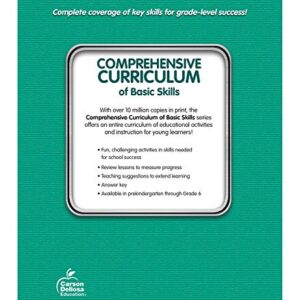 Carson Dellosa Comprehensive Curriculum of Basic Skills 5th Grade Workbooks All Subjects for Ages 10-11, Math, Reading Comprehension, Writing, Grammar, Geometry and More, Grade 5 Workbooks (544 pgs)