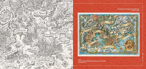 Maps of the Disney Parks: Charting 60 Years from California to Shanghai (Disney Editions Deluxe)