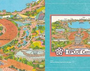 Maps of the Disney Parks: Charting 60 Years from California to Shanghai (Disney Editions Deluxe)