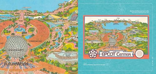 Maps of the Disney Parks: Charting 60 Years from California to Shanghai (Disney Editions Deluxe)