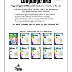 Spectrum Language Arts, Grade 1