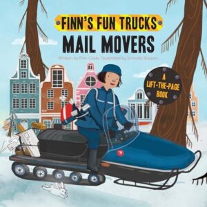 mail movers: a lift-the-page truck book (finn's fun trucks)