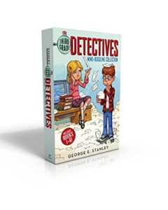 the third-grade detectives mind-boggling collection (boxed set): the clue of the left-handed envelope; the puzzle of the pretty pink handkerchief; the ... the stolen sand; the secret of the green skin