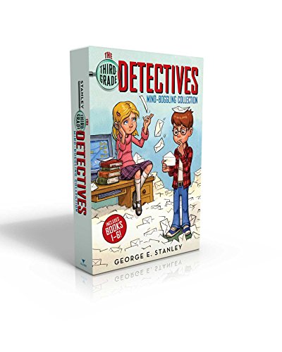 The Third-Grade Detectives Mind-Boggling Collection (Boxed Set): The Clue of the Left-Handed Envelope; The Puzzle of the Pretty Pink Handkerchief; The ... the Stolen Sand; The Secret of the Green Skin