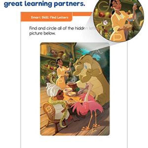 Disney Learning Preschool Basic Skills Workbook―Handwriting, Letter Recognition, Counting, Language Arts and Math Practice for Ages 4-5, Smart Skills Series (64 pgs)