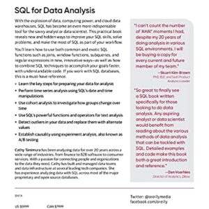 SQL for Data Analysis: Advanced Techniques for Transforming Data into Insights