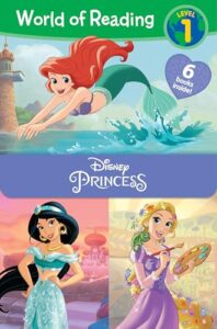 world of reading disney princess level 1 boxed set: level 1