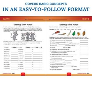 Carson Dellosa Comprehensive Curriculum of Basic Skills 5th Grade Workbooks All Subjects for Ages 10-11, Math, Reading Comprehension, Writing, Grammar, Geometry and More, Grade 5 Workbooks (544 pgs)