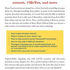 Sex, Teens, and Everything in Between: The New and Necessary Conversations Today's Teenagers Need to Have about Consent, Sexual Harassment, Healthy Relationships, Love, and More (Parenting Book)