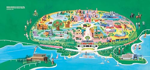 Maps of the Disney Parks: Charting 60 Years from California to Shanghai (Disney Editions Deluxe)