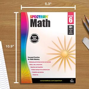 Spectrum Math, Grade 6