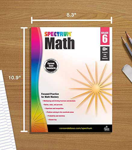 Spectrum Math, Grade 6