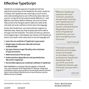 Effective TypeScript: 62 Specific Ways to Improve Your TypeScript