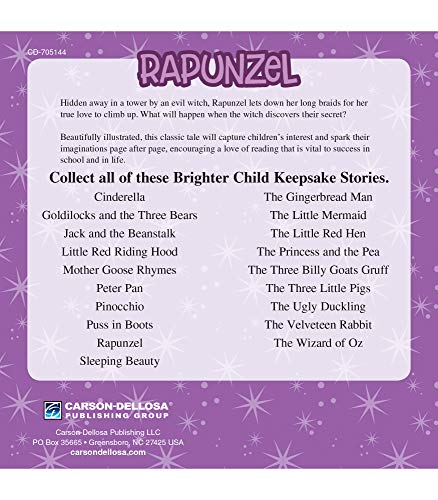 Carson Dellosa Rapunzel (Keepsake Stories) Storybook (Volume 15)