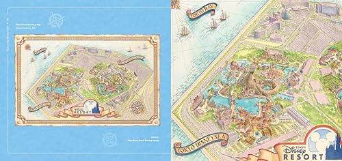 Maps of the Disney Parks: Charting 60 Years from California to Shanghai (Disney Editions Deluxe)