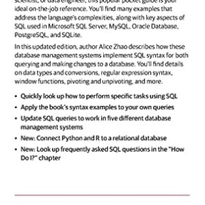 SQL Pocket Guide: A Guide to SQL Usage