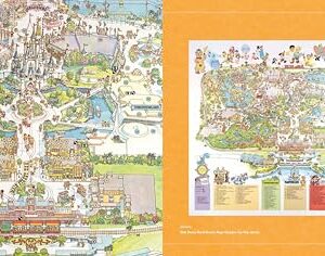 Maps of the Disney Parks: Charting 60 Years from California to Shanghai (Disney Editions Deluxe)