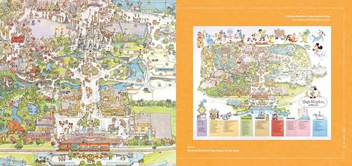 Maps of the Disney Parks: Charting 60 Years from California to Shanghai (Disney Editions Deluxe)