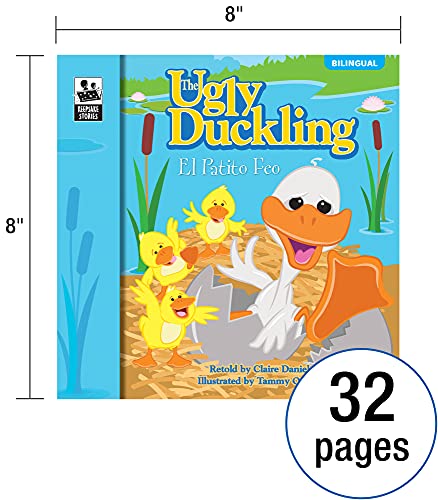 El Patito Feo (The Ugly Duckling), Bilingual Children’s Book Spanish/English, Guided Reading Level I (Keepsake Stories)