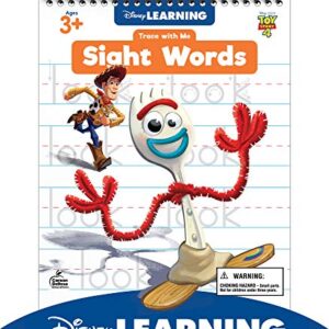 Disney Learning Toy Story 4 Trace With Me Wipe Clean Sight Words Activity Book for Kids Ages 3+, Tracing Sight Words Dry Erase Activities, Preschool and Kindergarten Early Reading and Writing Practice