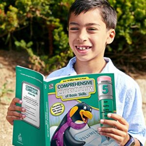 Carson Dellosa Comprehensive Curriculum of Basic Skills 5th Grade Workbooks All Subjects for Ages 10-11, Math, Reading Comprehension, Writing, Grammar, Geometry and More, Grade 5 Workbooks (544 pgs)