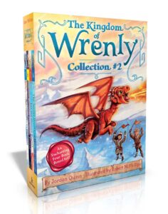 the kingdom of wrenly collection #2 (boxed set): adventures in flatfrost; beneath the stone forest; let the games begin!; the secret world of mermaids