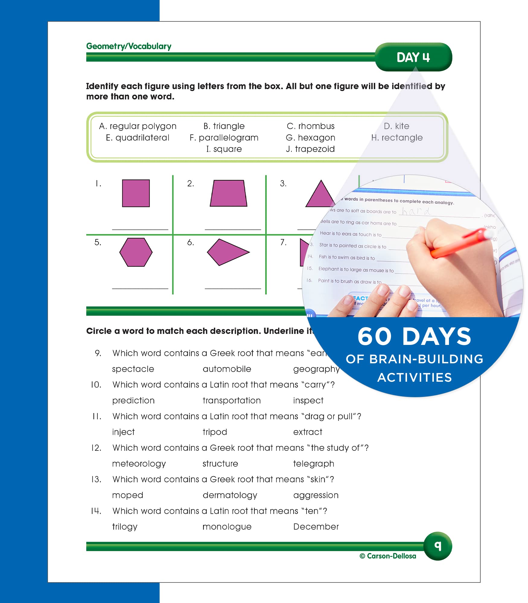 Summer Bridge Activities 5th to 6th Grade Workbooks, Math, Reading Comprehension, Writing, Science, Social Studies, Fitness Summer Learning, 6th Grade Workbooks All Subjects With Flash Cards