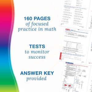 Spectrum 7th Grade Math Workbooks, Ages 12 to 13, 7th Grade Math, Algebra, Probability, Statistics, Ratios, Positive and Negative Integers, and Geometry Workbook - 160 Pages (Volume 8)