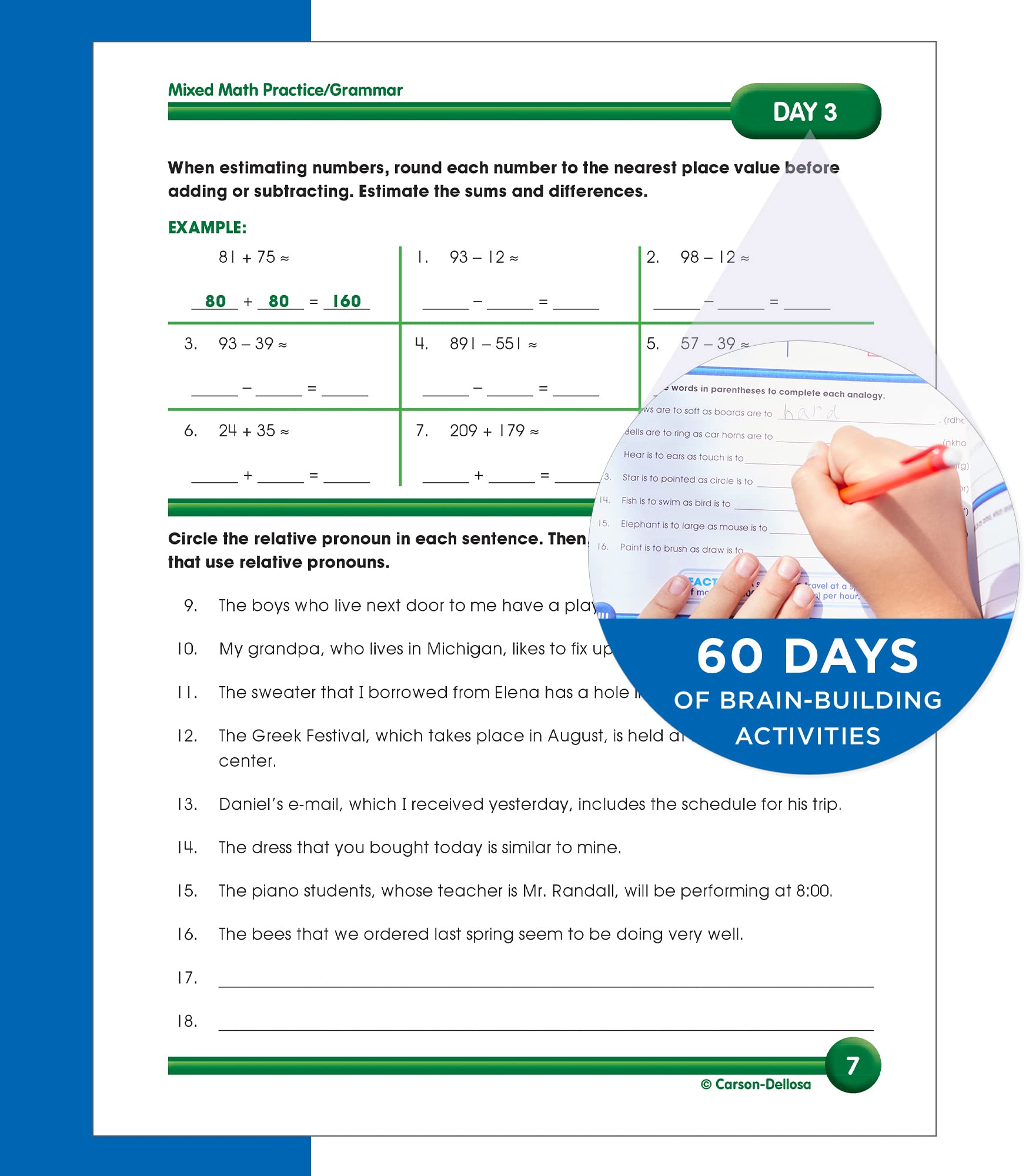 Summer Bridge Activities 4th to 5th Grade Workbook, Math, Reading Comprehension, Writing, Science, Social Studies, Fitness Summer Learning Activities, 5th Grade Workbooks All Subjects With Flash Cards