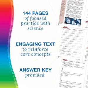 Spectrum 4th Grade Science Workbooks, Ages 9 to 10, 4th Grade Science, Physical, Space, Earth, and Life Science, the History and Nature of Science With Research Activities - 144 Pages