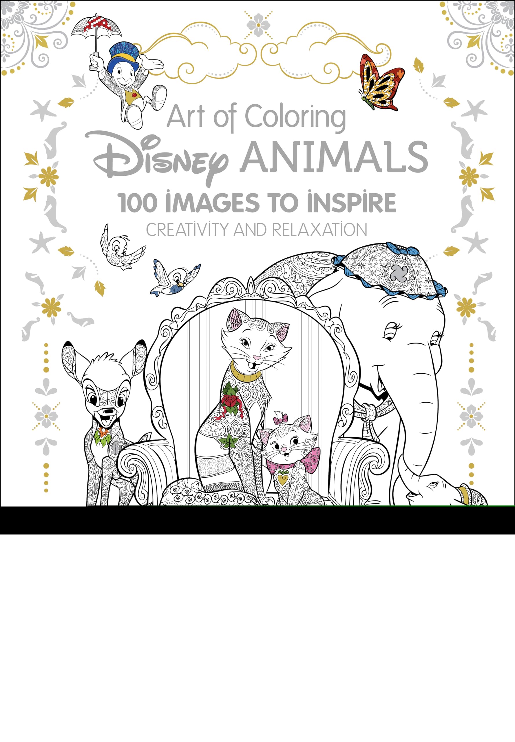 Art of Coloring: Disney Animals: 100 Images to Inspire Creativity and Relaxation