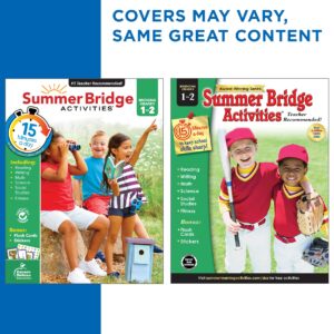 Summer Bridge Activities 1st Grade Workbooks to 2nd Grade Workbooks, Math, Reading Comprehension, Writing, Science Summer Learning Activities, 2nd Grade Workbooks All Subjects With Flash Cards