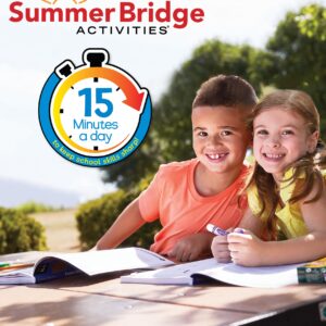 Summer Bridge Activities 8th to 9th Grade Workbooks, Math, Reading Comprehension, Writing, Science, Social Studies, Fitness Summer Learning, 9th Grade Workbooks All Subjects With Flash Cards