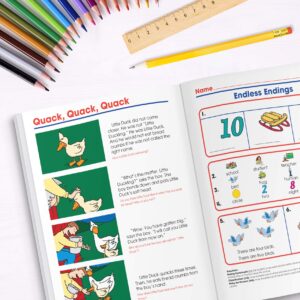 Spectrum 1st Grade Reading Comprehension Workbook, Ages 6 to 7, Reading Grade 1, Letters and Sounds, Sight Words Recognition, and Nonfiction and Fiction Passages - 158 Pages (Volume 20)