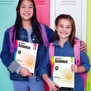 Spectrum 6th Grade Science Workbook, Ages 11 to 12, Grade 6 Science Workbooks, Natural, Earth, and Life Science, Science Book With Research Activities - 176 Pages