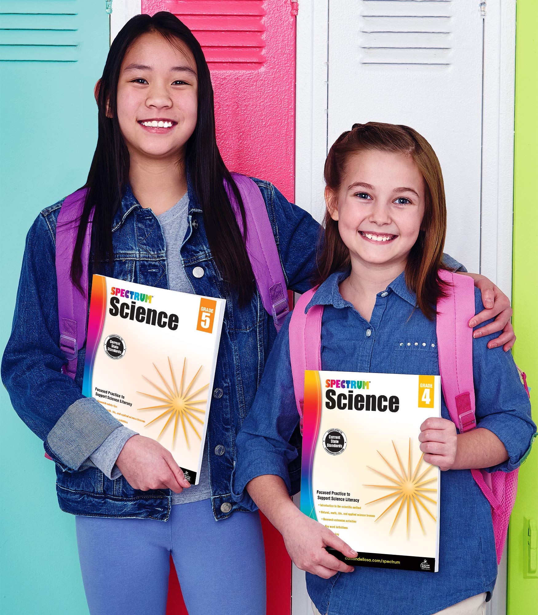 Spectrum 4th Grade Science Workbooks, Ages 9 to 10, 4th Grade Science, Physical, Space, Earth, and Life Science, the History and Nature of Science With Research Activities - 144 Pages