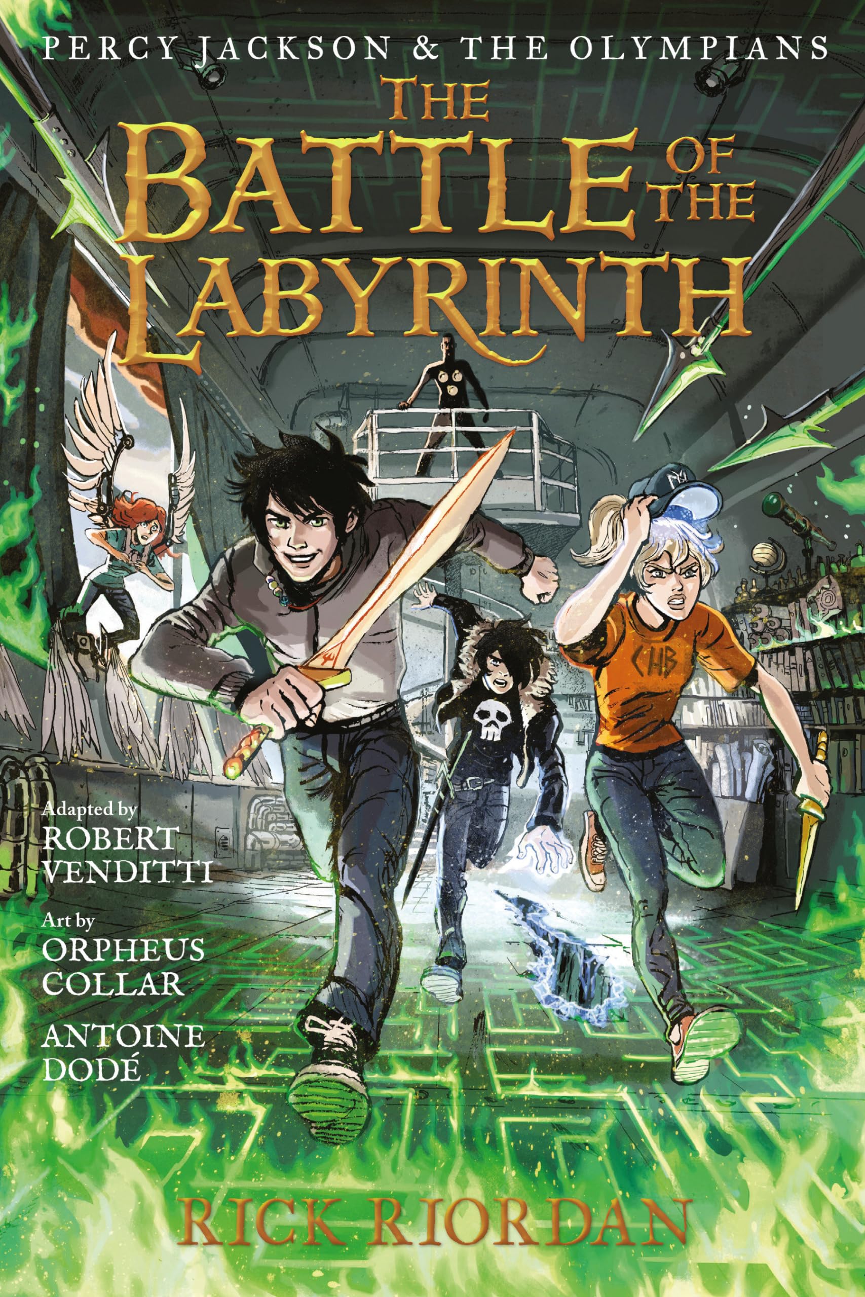 Percy Jackson and the Olympians: Battle of the Labyrinth: The Graphic Novel, The-Percy Jackson and the Olympians (Percy Jackson & the Olympians)