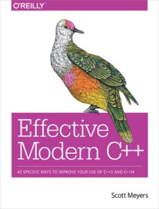 effective modern c++: 42 specific ways to improve your use of c++11 and c++14