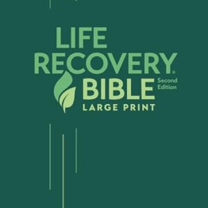 Tyndale NLT Life Recovery Bible (Large Print, Softcover) 2nd Edition - Addiction Bible Tied to 12 Steps of Recovery for Help with Drugs, Alcohol, Personal Struggles - With Meeting Guide