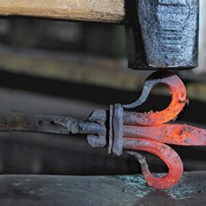 The Home Blacksmith: Tools, Techniques, and 40 Practical Projects for the Home Blacksmith (Fox Chapel Publishing) Beginner's Guide; Step-by-Step Directions & Over 500 Photos to Help You Start Smithing